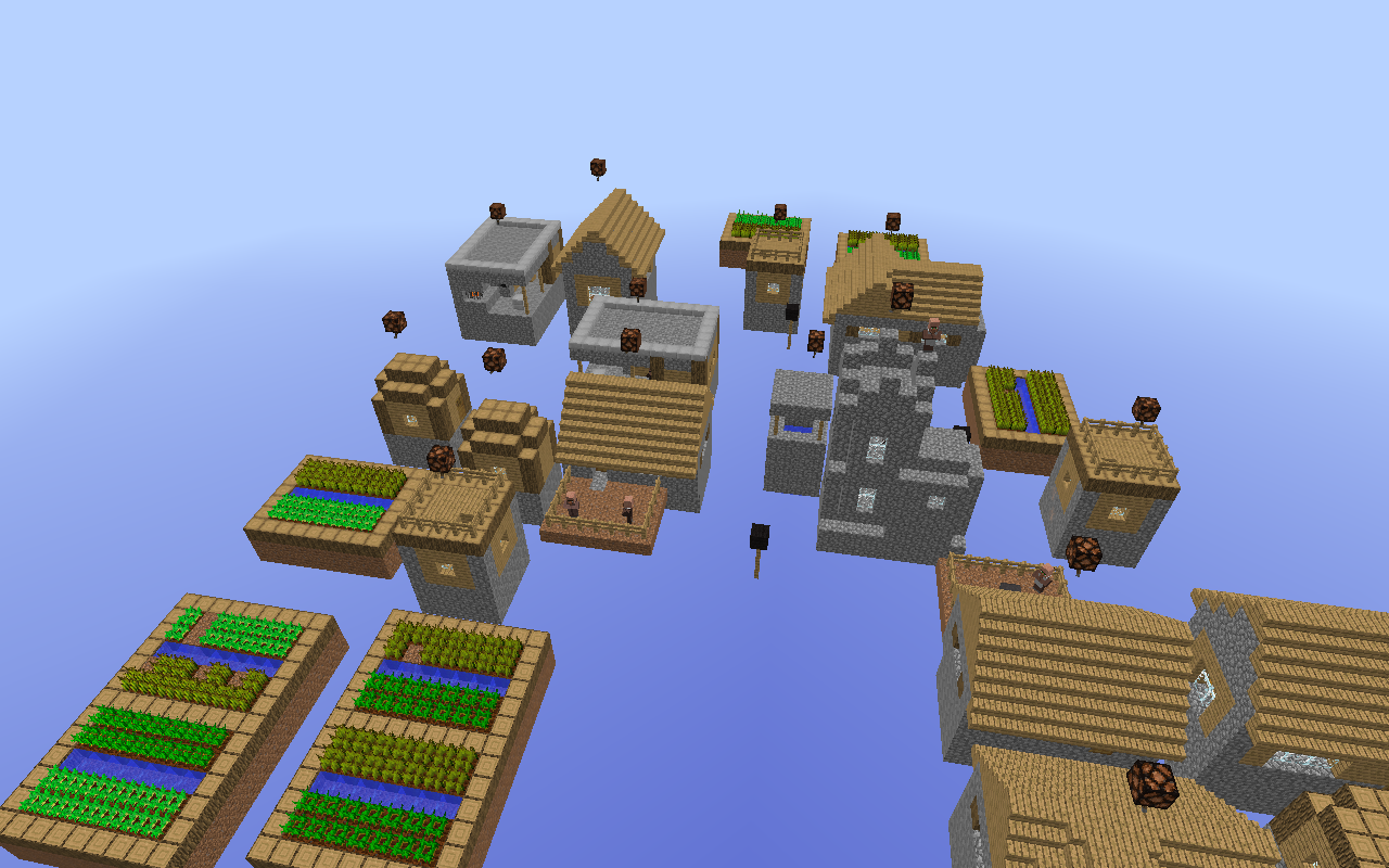The Floating Village Maps Mapping And Modding Java Edition