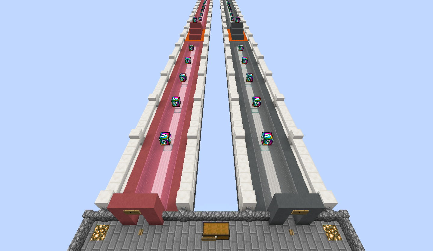 Lucky Block Race Made For Popularmmos And Supergirlygamer Pat And Jen Maps Mapping And