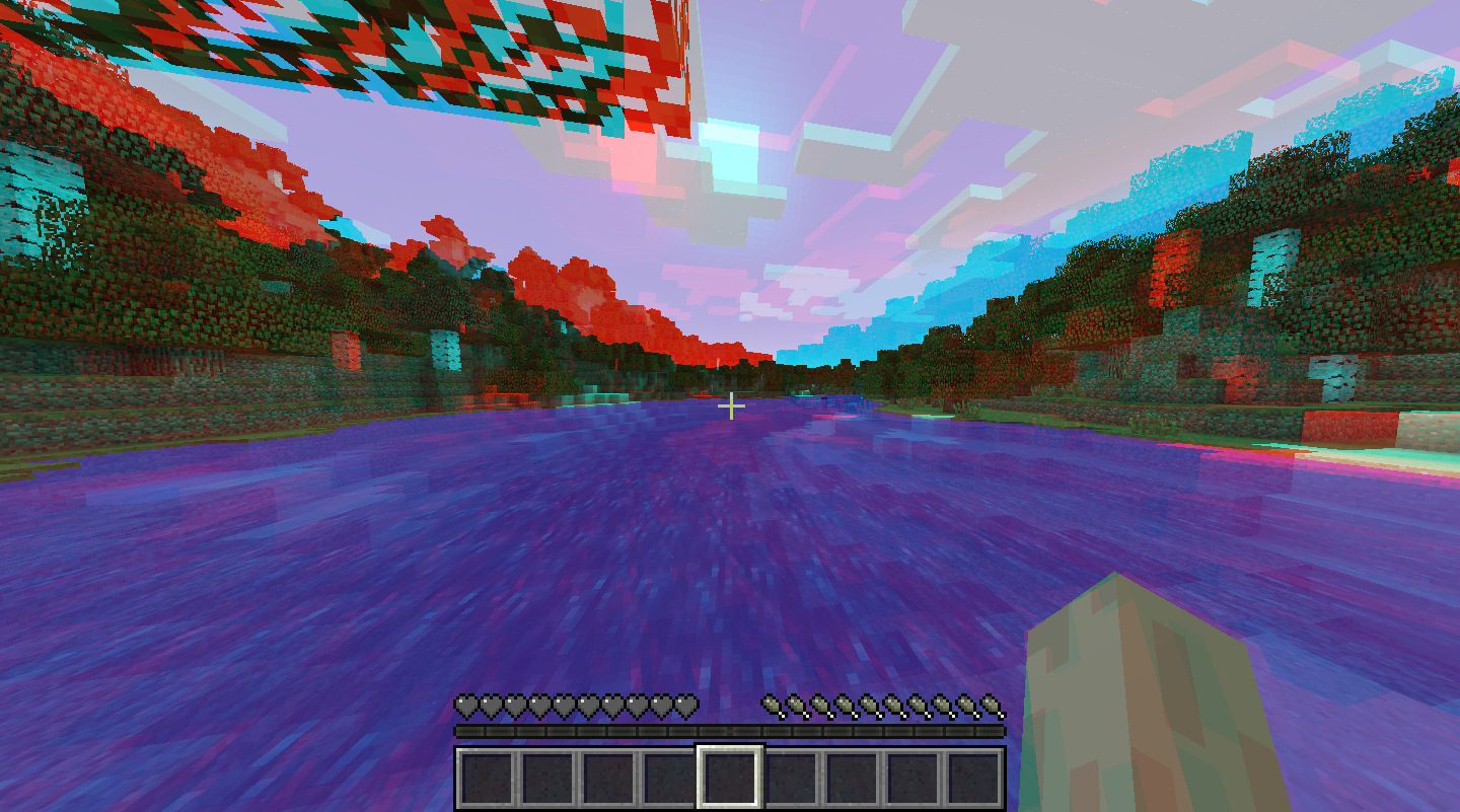 Graphics Problem Inverted Colors Unmodified Minecraft Client Support Support Minecraft