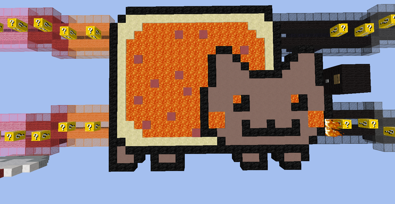 Pixel Art Lucky Block Race Map Maps Mapping And Modding Java Edition Minecraft Forum