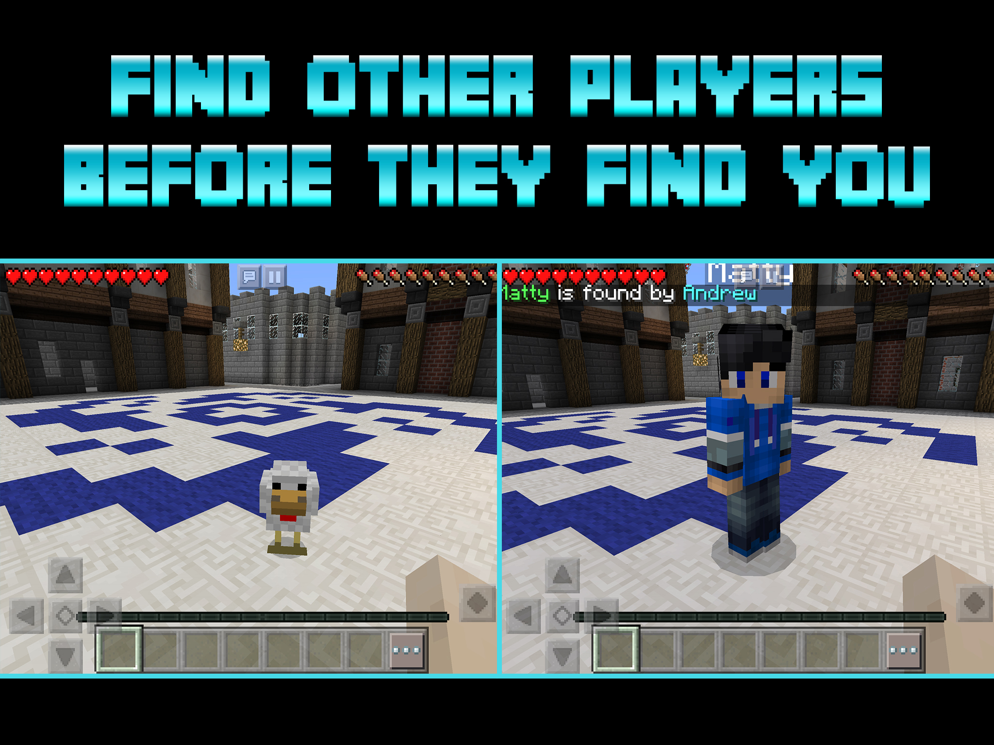 Prop Hunt Mcpe Hide And Seek Mob Hunt Mini Game For Minecraft Pocket Edition Pe Mcpe 9914