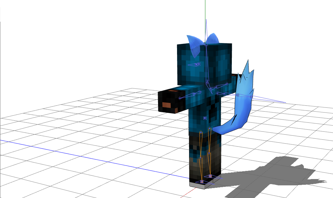 Minecraft Ears And Tail Mod Tails Mod 11221112 Wearable Tails Wings And Ears