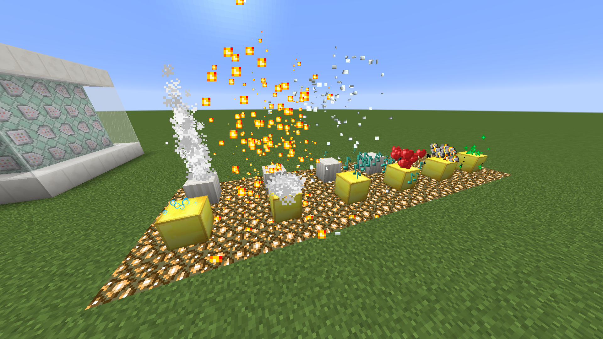 Minecraft Particle Pack For Map Makers And Players Commands Command