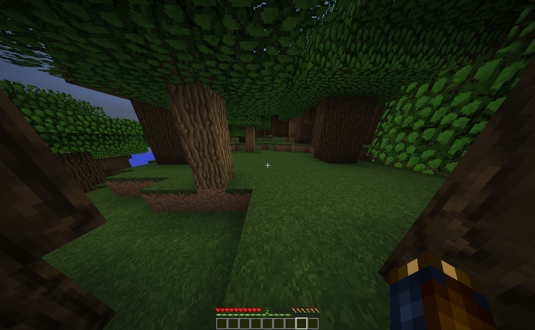 Minecraft 18 White Dots In Between Blocks Unmodified Minecraft