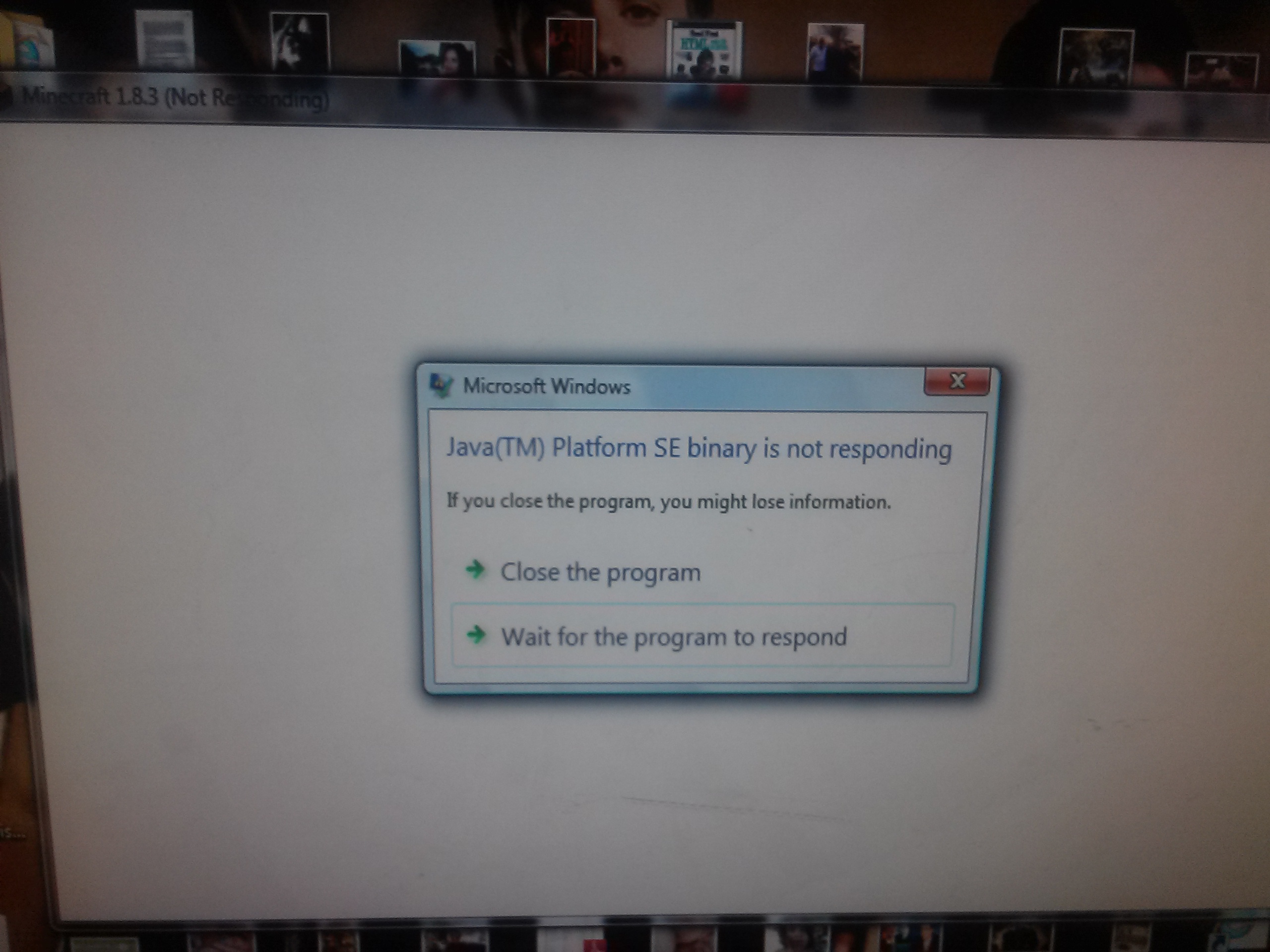 Minecraft Crash At Mojang Screen On Version 183 Unmodified Minecraft Client Support