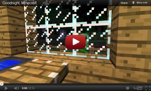 "Goodnight, Minecraft"; Minecraft Weekly News - Minecraft News ...