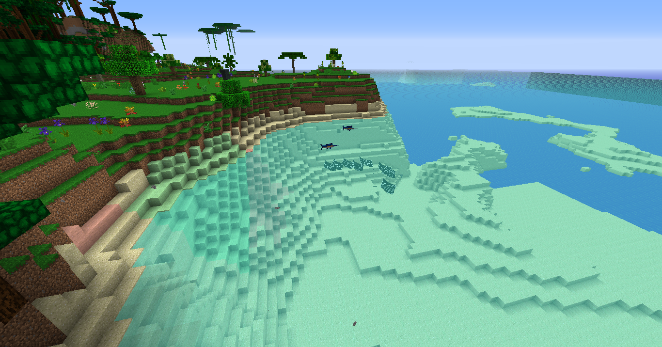 Tropicraft (v7.0) Tropical Realm, Palm Trees, Volcanoes, Beaches ...