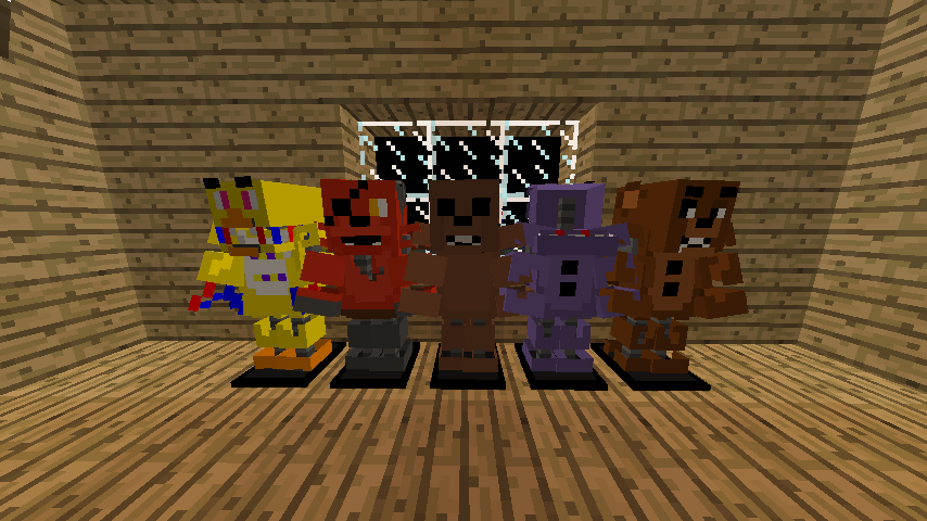 FNAF Animatronics In Minecraft - Screenshots - Show Your Creation ...