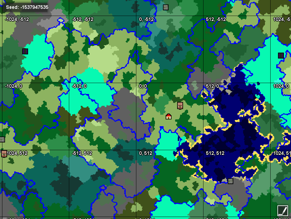 Minecraft 1.8.4 Seed: Ravine's and village - Seeds - Minecraft: Java ...