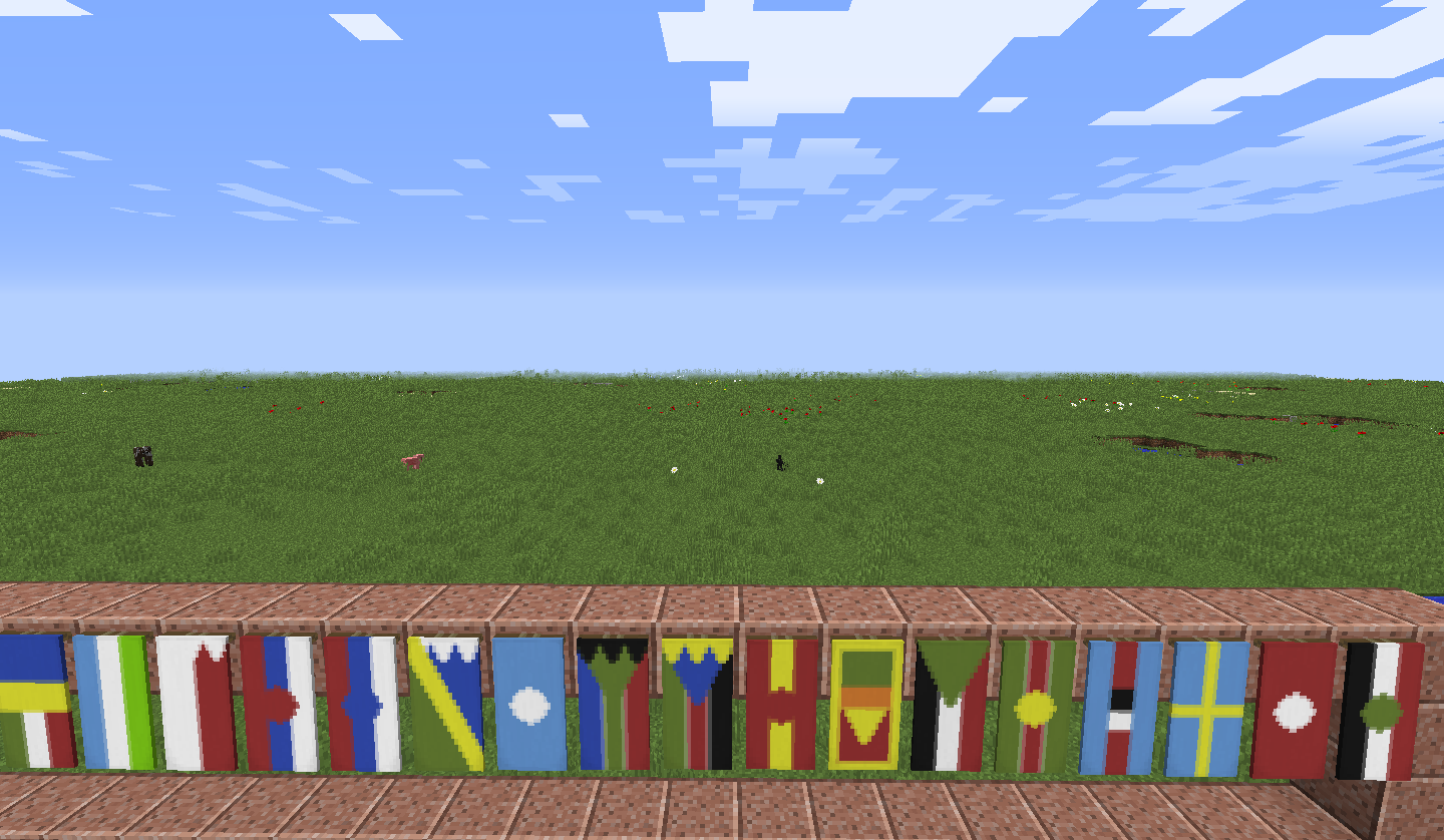 Flags of all 196 Countries on Banners - Discussion - Minecraft: Java ...