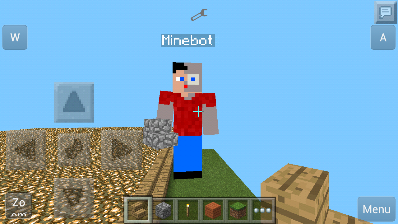 Minebot a entity that follows your cammand! [APK] - MCPE: Mods / Tools - Minecraft: Pocket ...