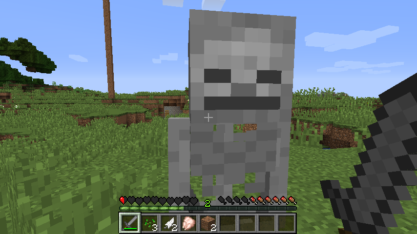 Glitched skeleton in MC snapshot version 15w47c - Recent Updates and ...