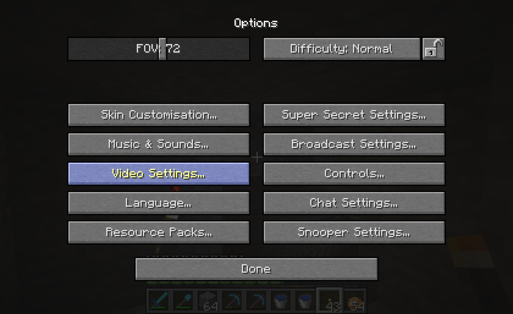 [Solved] Problem with the fog - Discussion - Minecraft: Java Edition ...