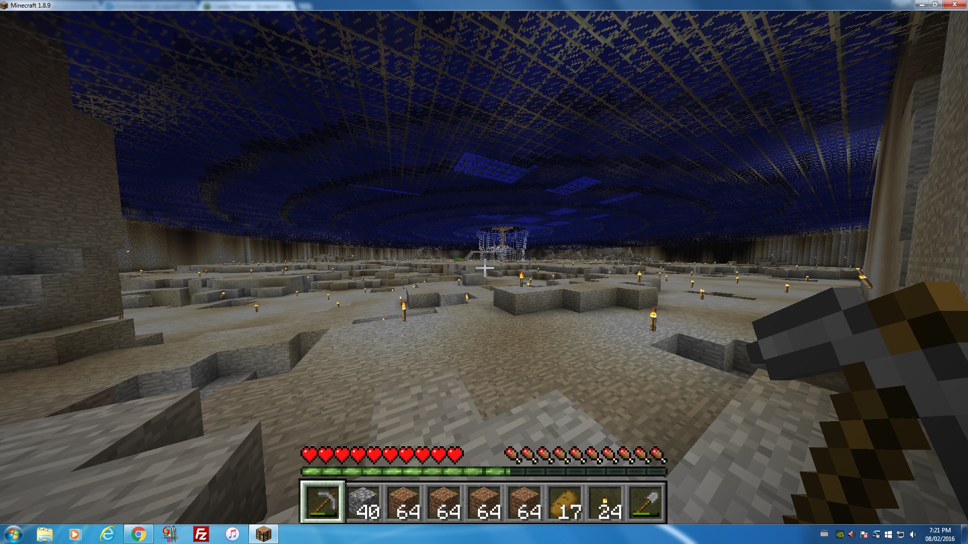 Minecraft Underwater Dome Home