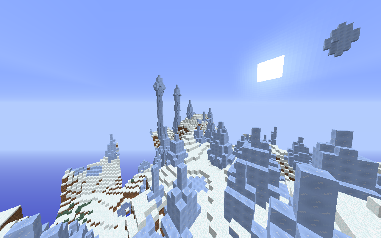Minecraft 1.9 Ice Plains Spikes Seed - Seeds - Minecraft: Java Edition ...