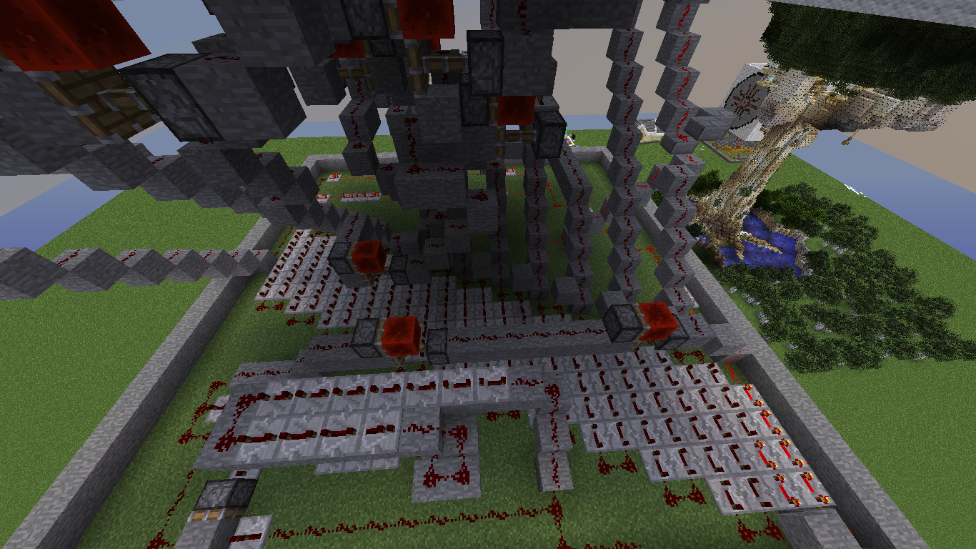 Wip Working Redstone Analogue Clock No Command Blocks Redstone