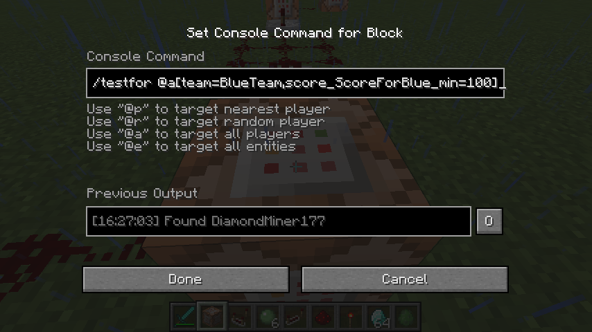 Solved Problem With Scoreboard Point System Commands Command Blocks And Functions Redstone 0582