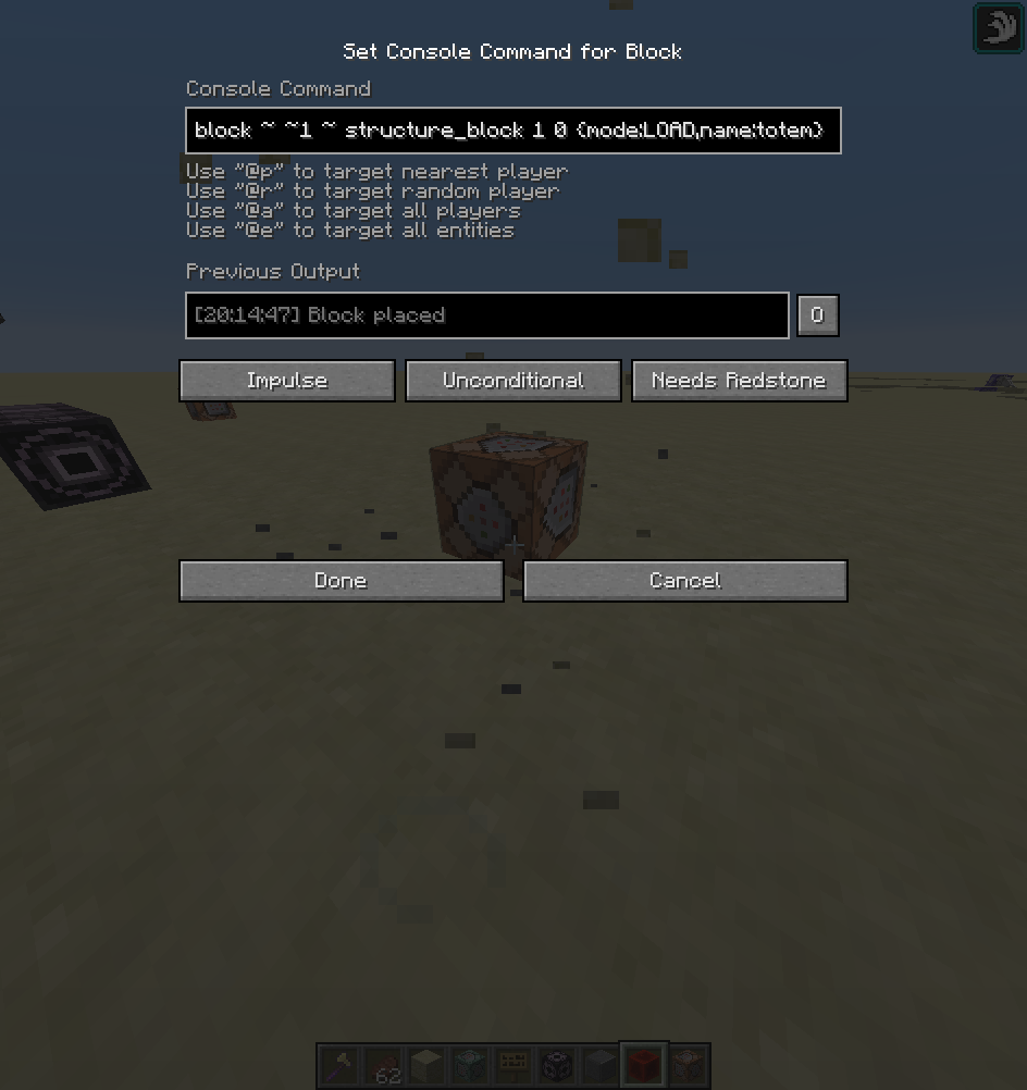 New Structure Block Mode : Generator Mode - Suggestions - Minecraft ...