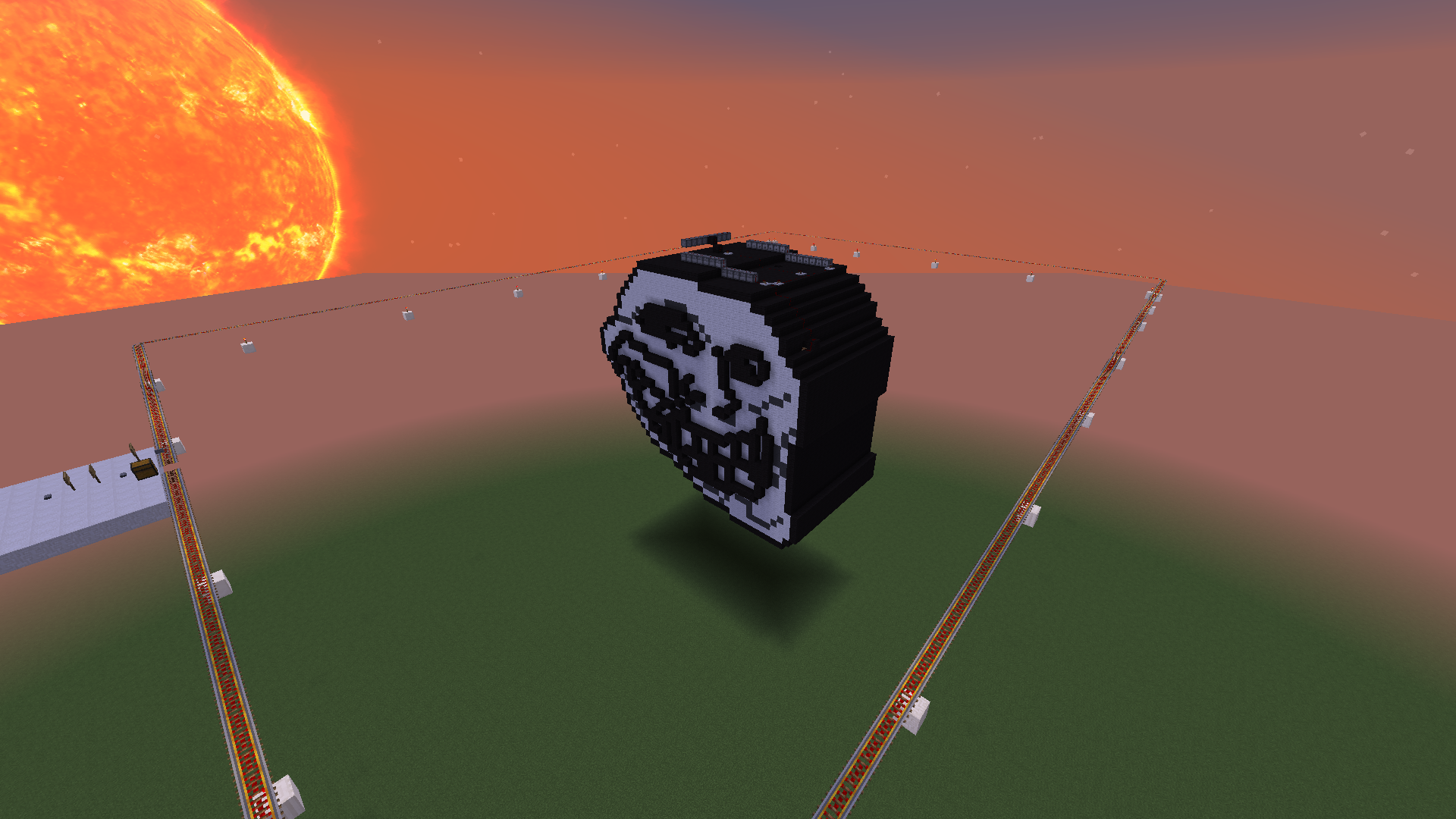 BURNING TROLLFACE MAP! PopularMMOs and GamingWithJen Burning Map! - Maps - Mapping and Modding ...