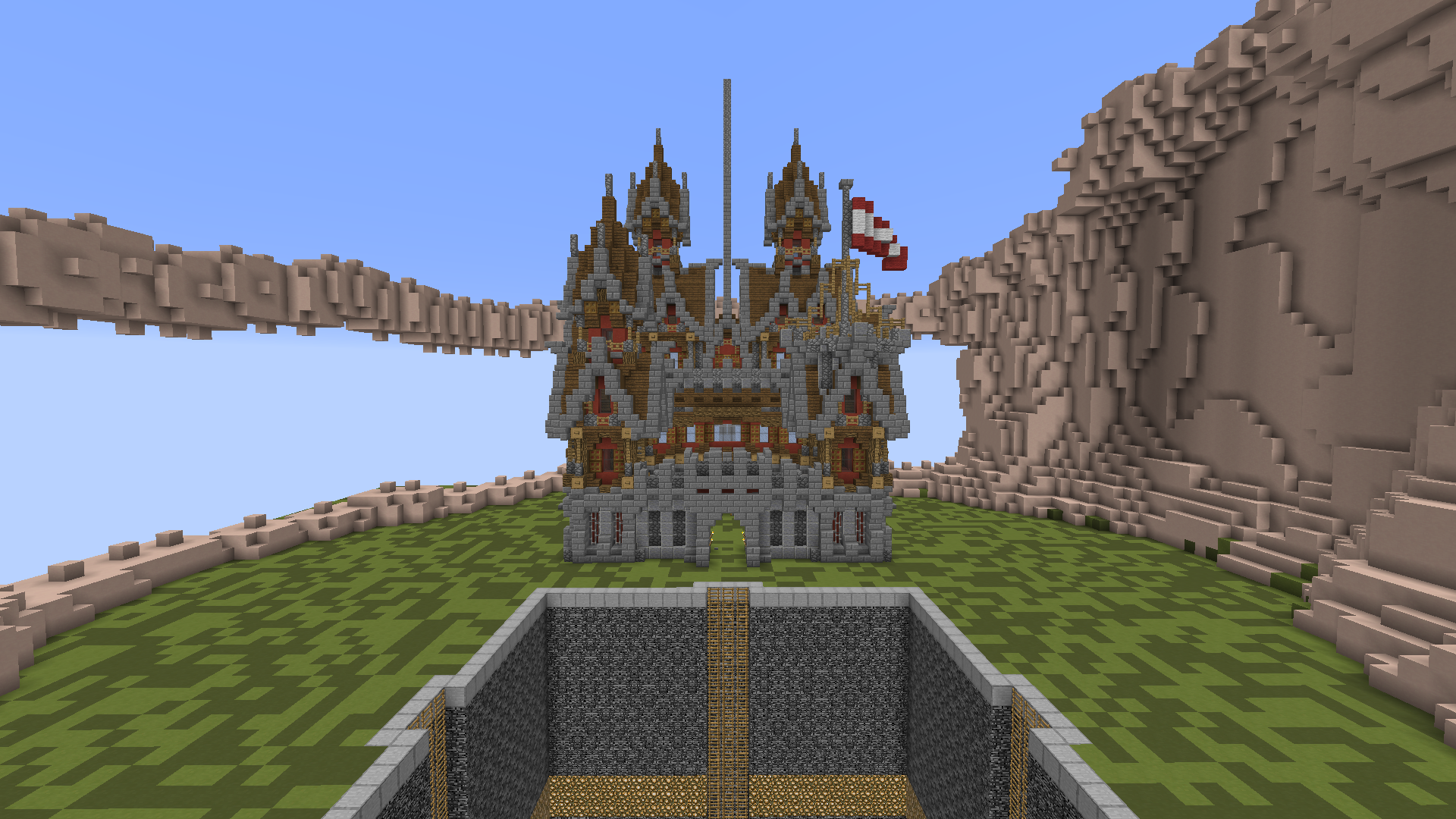Large castle! (Weeks in the making) - Creative Mode - Minecraft: Java ...
