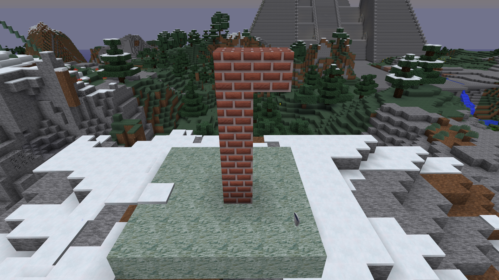 L Shaped Modern House Minecraft