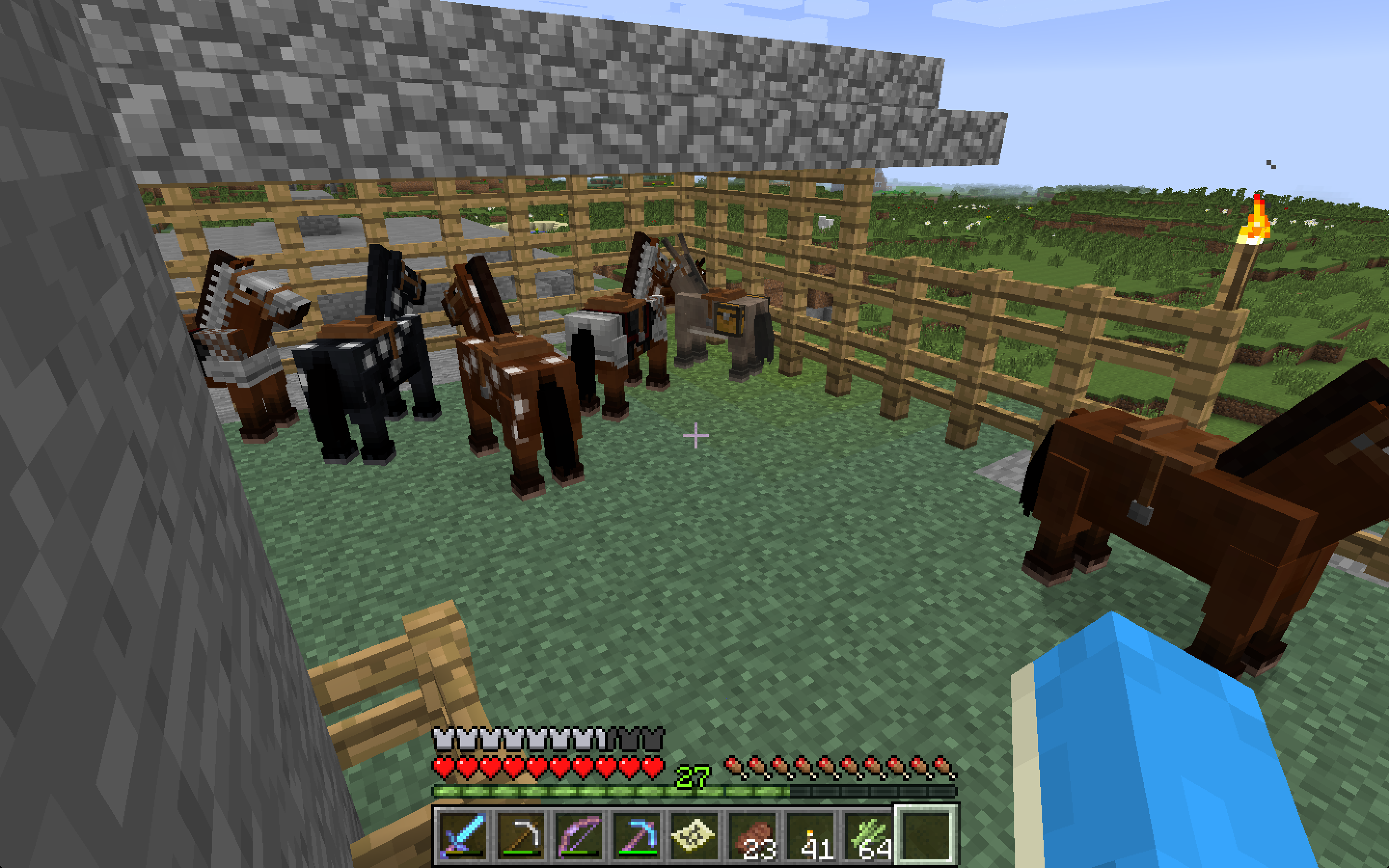 Mobs escaping from fence enclosures as chunks load - Survival Mode ...