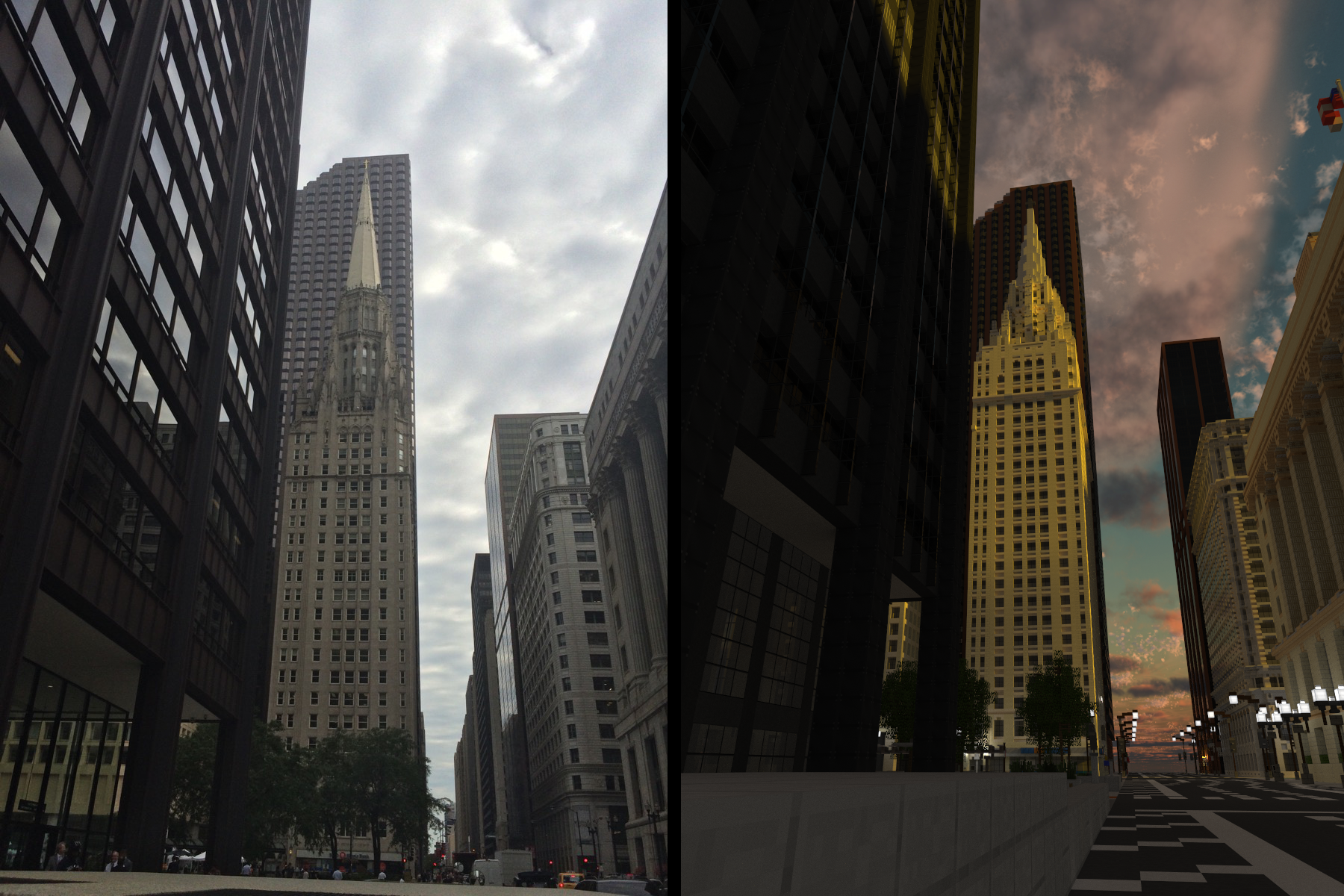 Most Realistic Modern City Recreation In Minecraft City Of Chicago Maps Discussion Maps 7153
