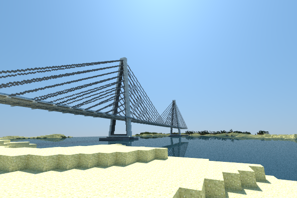 New Modern Bridge! - Creative Mode - Minecraft: Java Edition ...