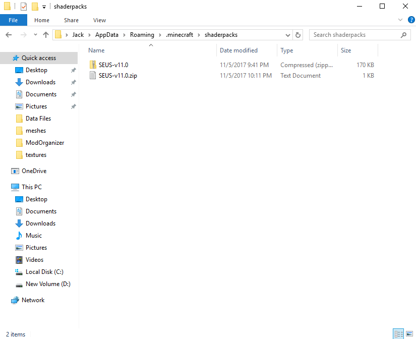 Sonic Ether's Unbelievable Shaders [compatible with Minecraft 1.12.2 ...