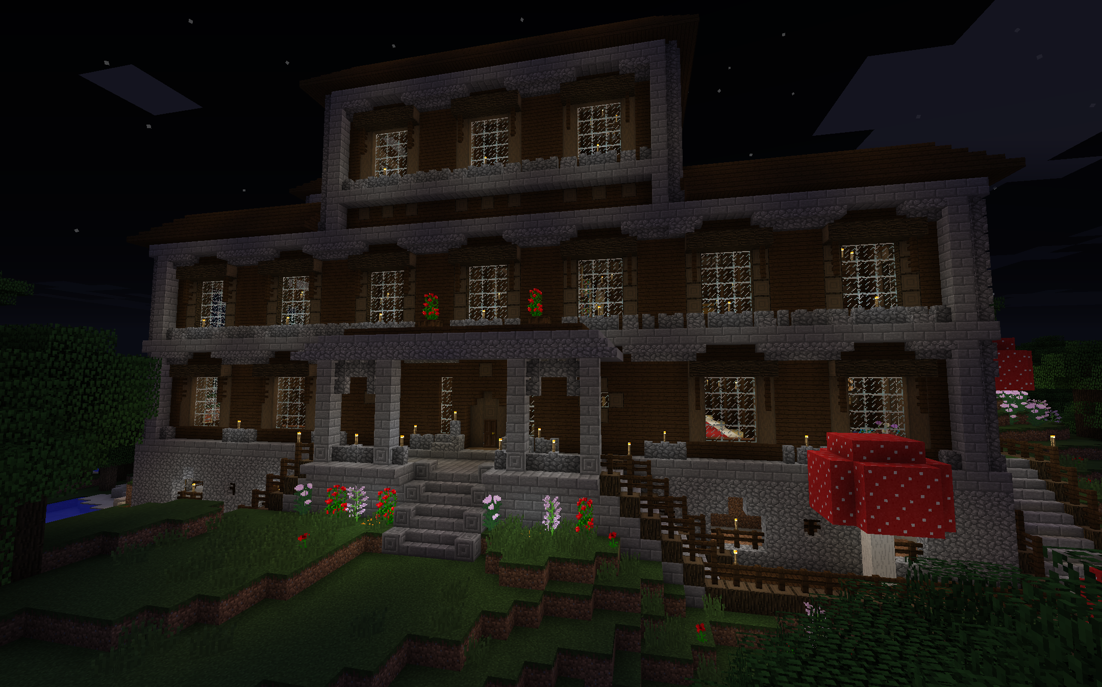 Minecraft Woodland Mansion