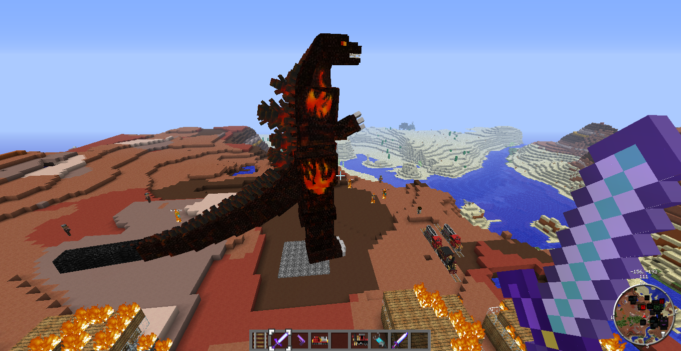Minecraft godzilla legends mod - multihopu