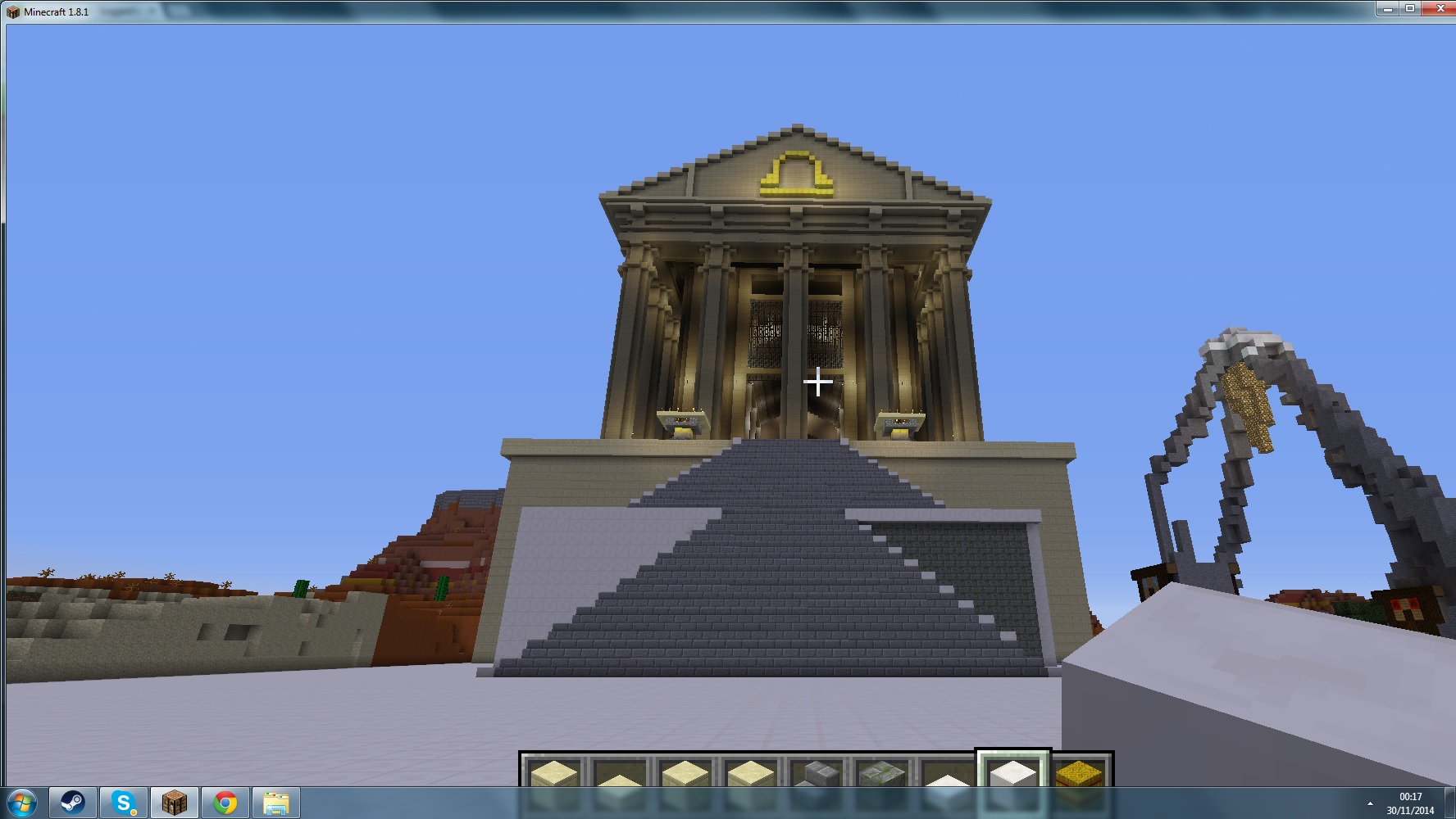 GREEK TEMPLE WITH MY FRIEND - Creative Mode - Minecraft: Java Edition ...