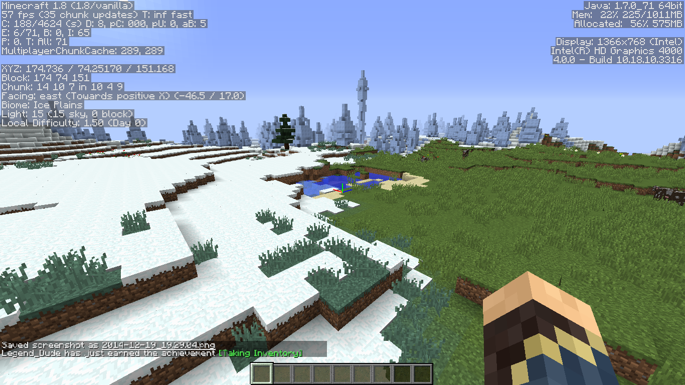 Ice Land with Awesome Caves - Seeds - Minecraft: Java Edition ...