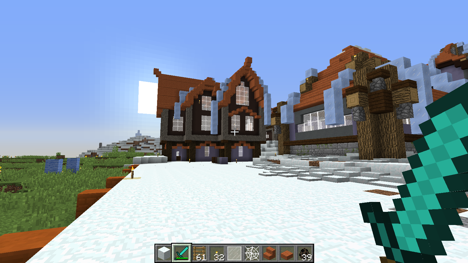 Our ice village. - Creative Mode - Minecraft: Java Edition - Minecraft ...