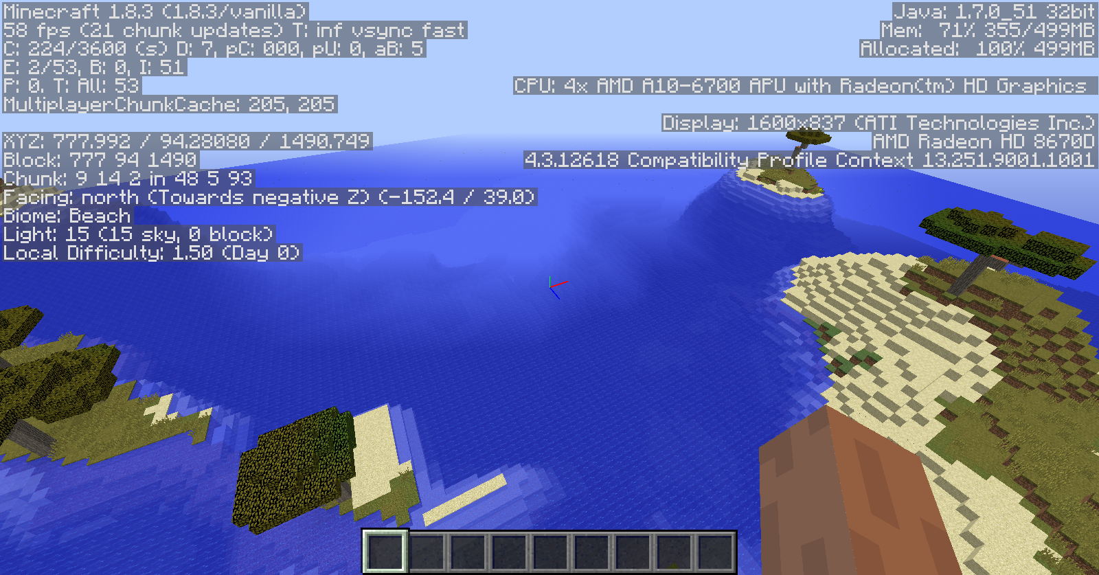 Worst spawn seed ever that ever makes the forums - Seeds - Minecraft ...
